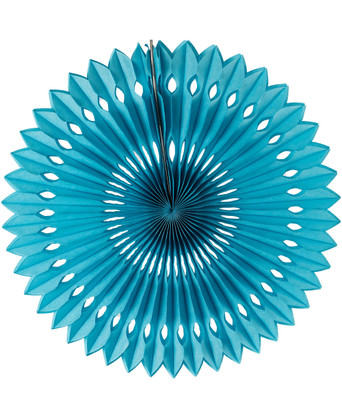 Paper Pinwheel Fan (30cm) - Sky Blue - Give Fun