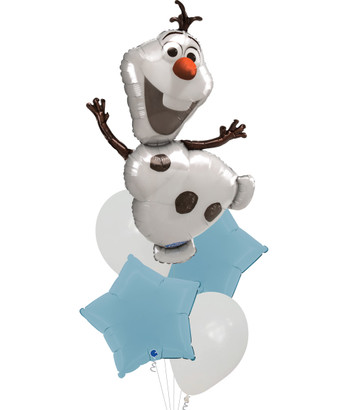 [Frozen] Disney Frozen Olaf Let It Snow Balloons Bouquet