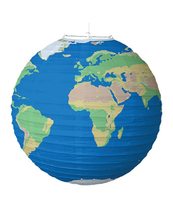 Paper Lantern (30cm) - Planet Earth - Give Fun