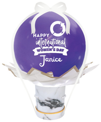 [IWD 2026] Personalised Name Jewel Balloon Dome - Happy International ...