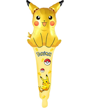 Handheld Air Filled Balloon - Pikachu