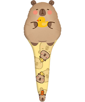 Handheld Air Filled Balloon - Capybara