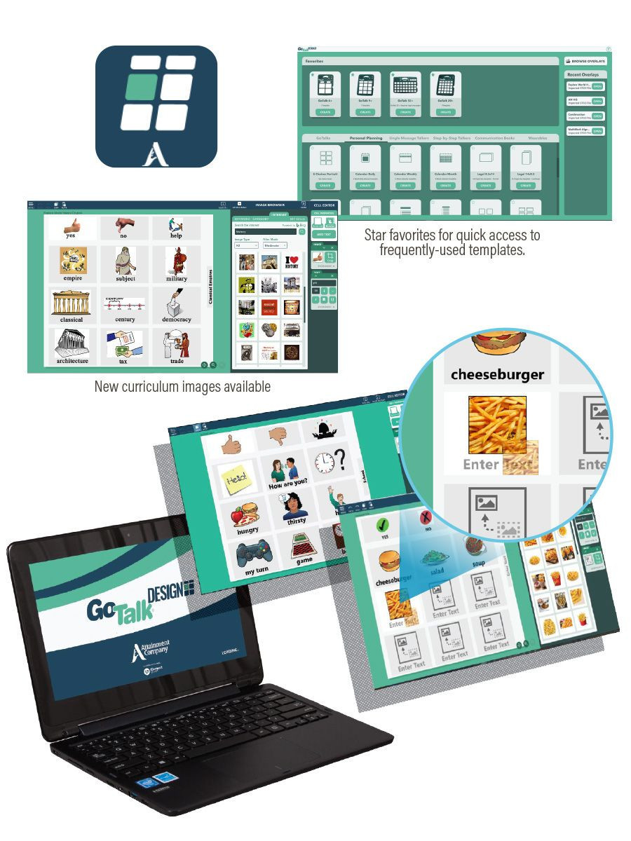 Making communication board overlays, calendars, and daily planners is ...