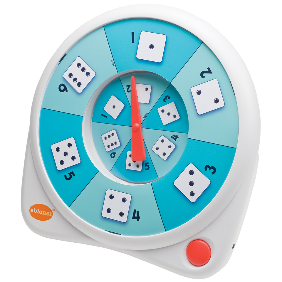 Rainbow Spinner Switch Adapted Lights & MusicToy