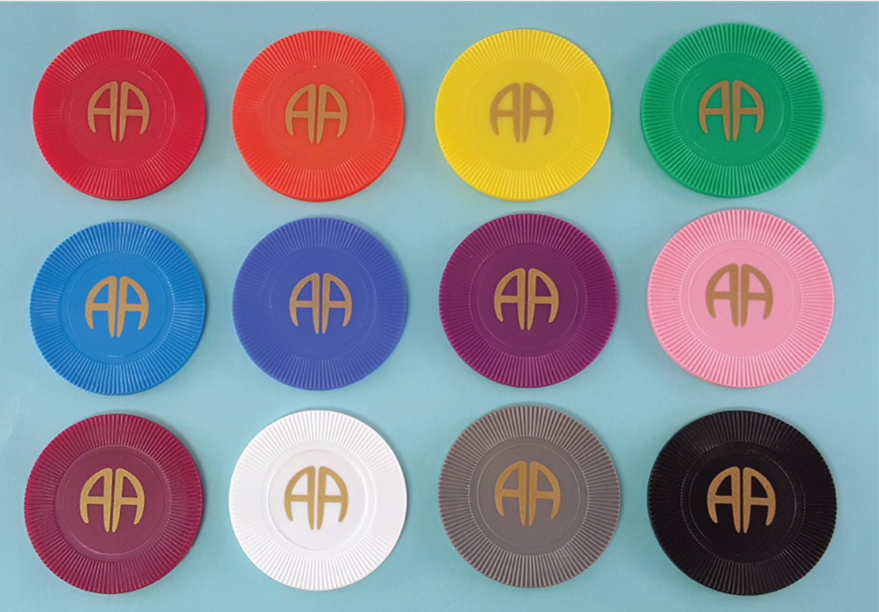 Radial Style 1 Side, 1 Color Imprint