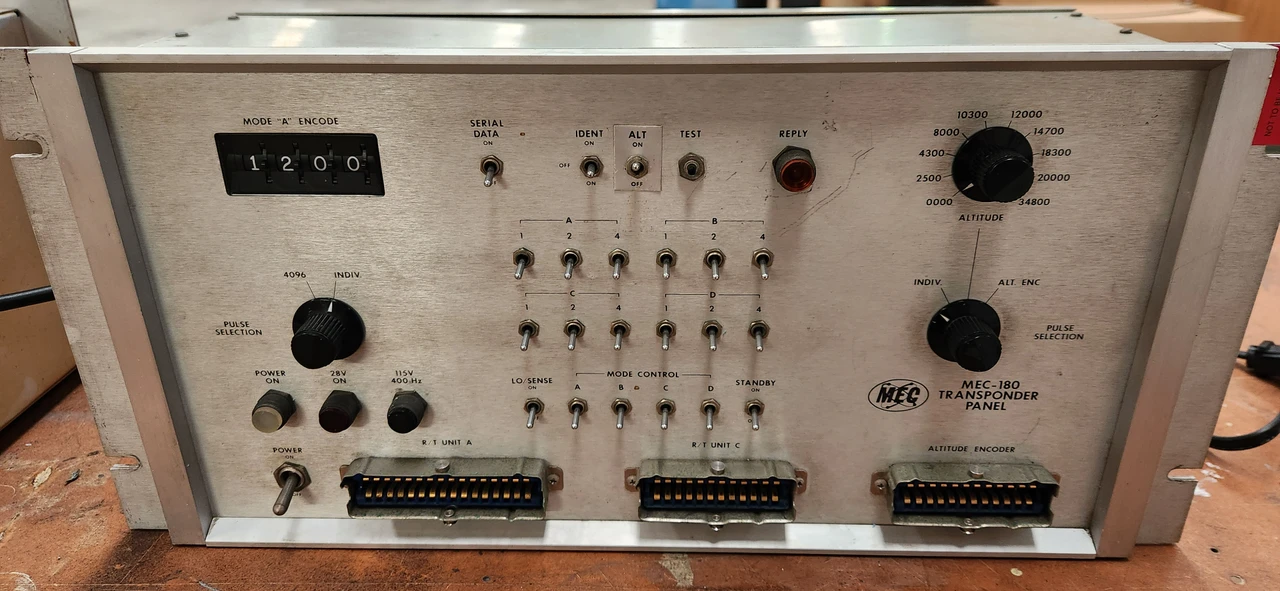 Michel avionics test gear - Navcomm, Transponder, ADF