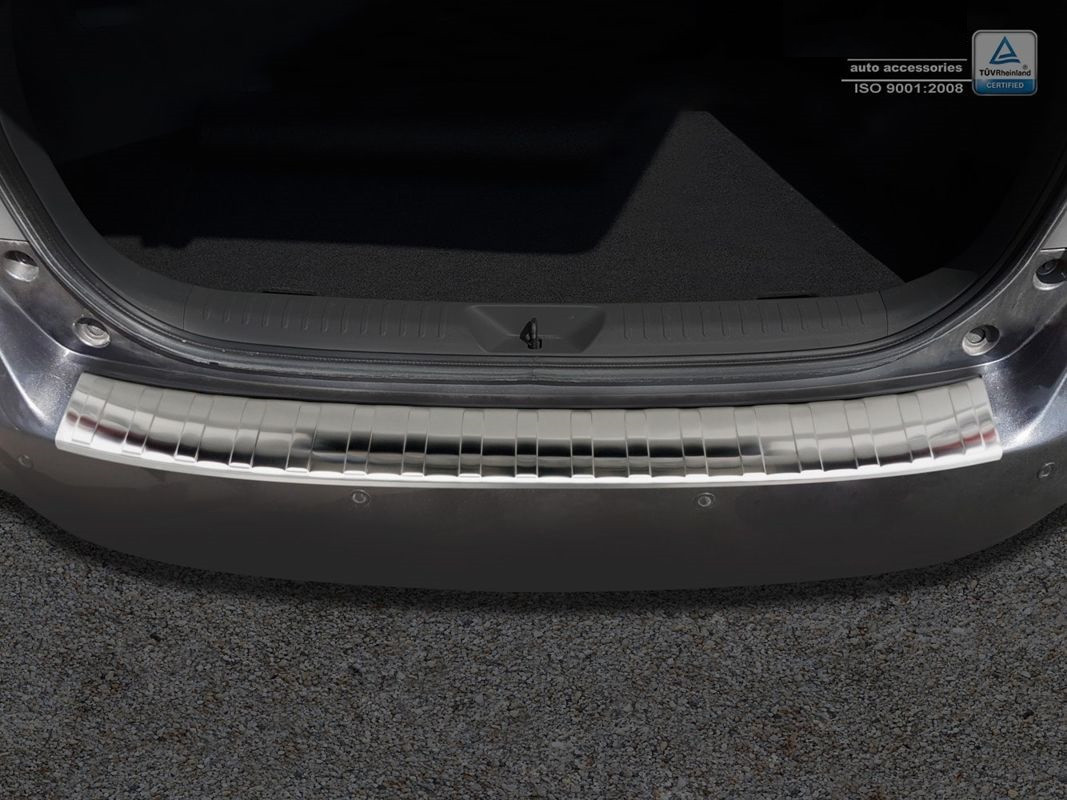 2013-2015 Toyota Prius - Stainless Steel Rear Bumper Protector Guard