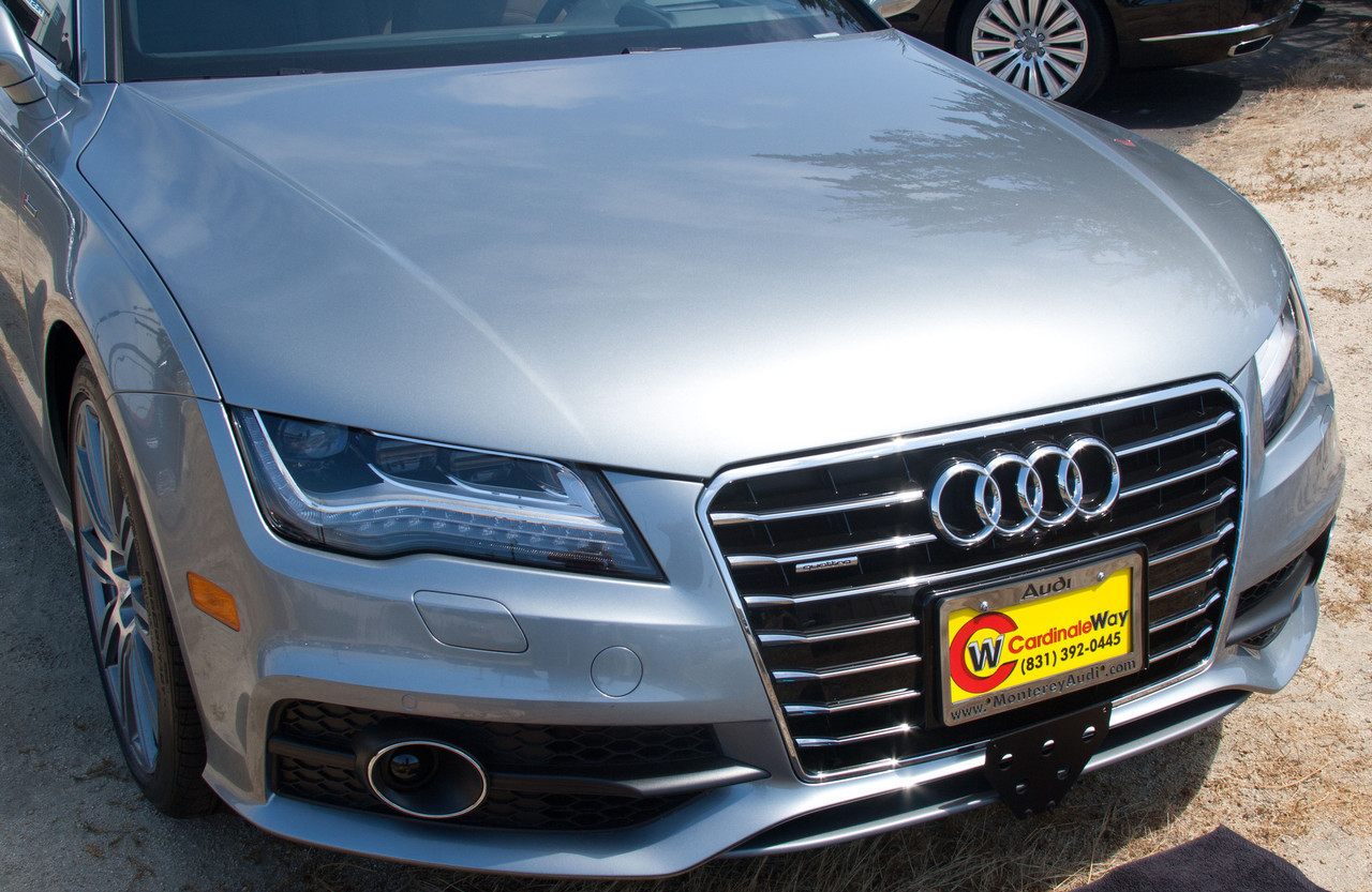 Audi A6 Front License Plate Bracket