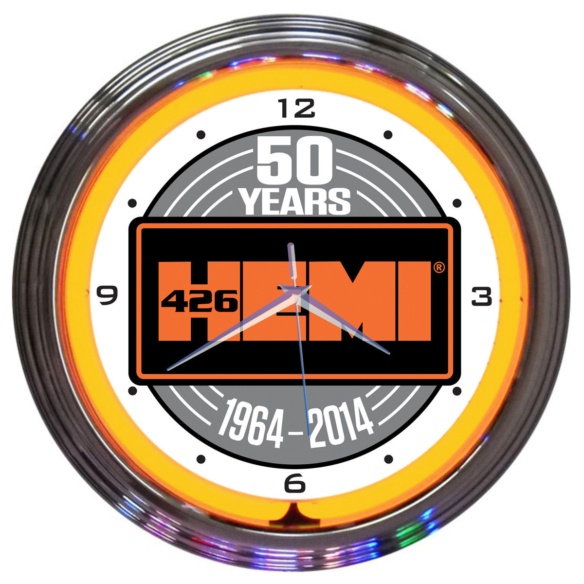 MOPAR HEMI 50TH ANNIVERSARY CLOCK - ZIC Motorsports
