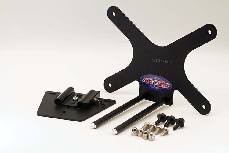 2012 - 2017 Maserati Quattroporte - Removable Front License Plate Bracket