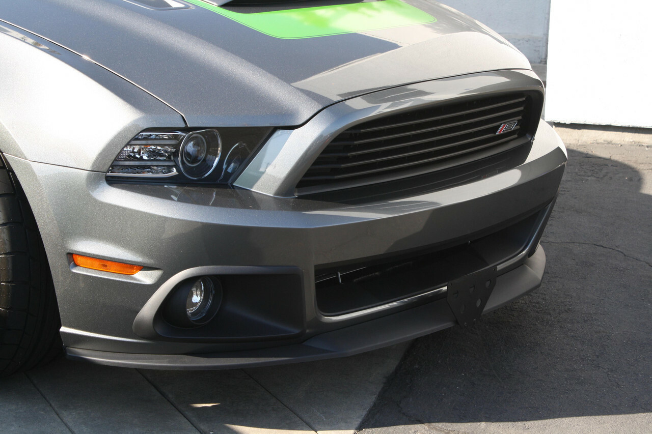 2013-2014 Ford Roush Mustang - Removable Front License Plate Bracket