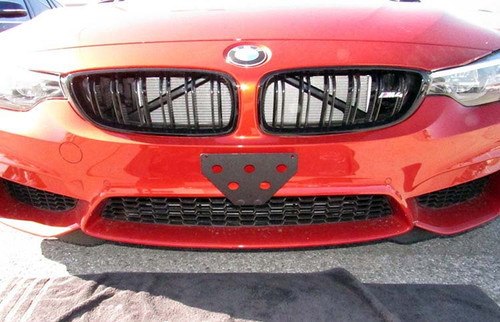 2019-2020 BMW M3 M4 (Upper Mount) - Quick Release Front License Plate ...