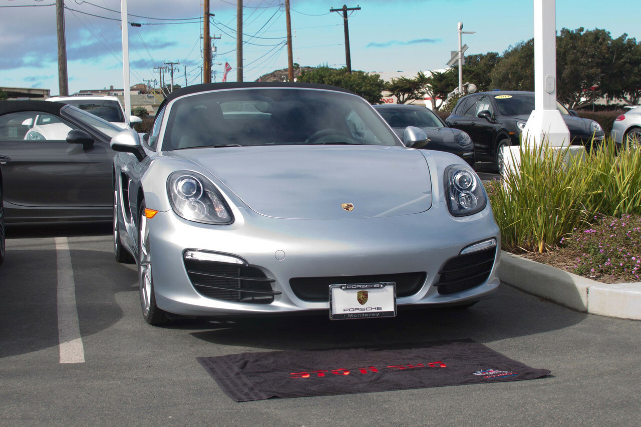 2014-2016 Porsche Boxster - Quick Release Front License Plate Bracket