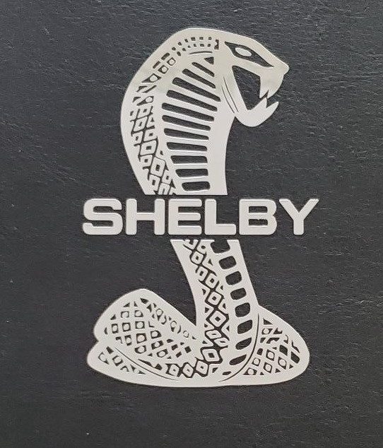 Shelby Tiffany Cobra Super Snake Nickel Decal