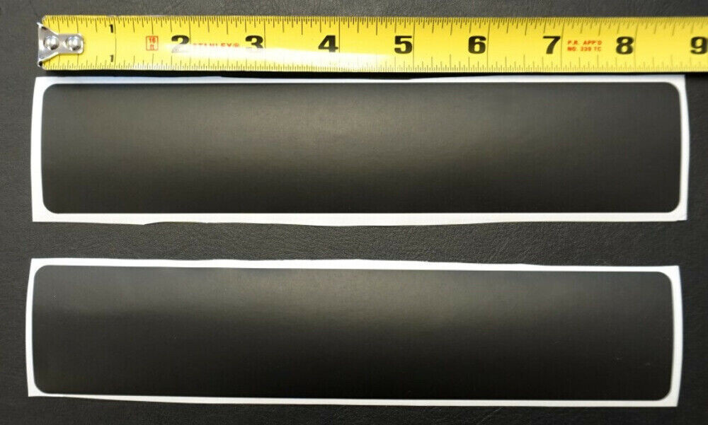 2019 - 2022 Dodge RAM and Durango Sun Visor Warning Label BLACKOUTS