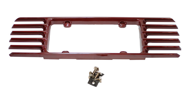 Corvette C5 Rear Phantom License Plate Frame