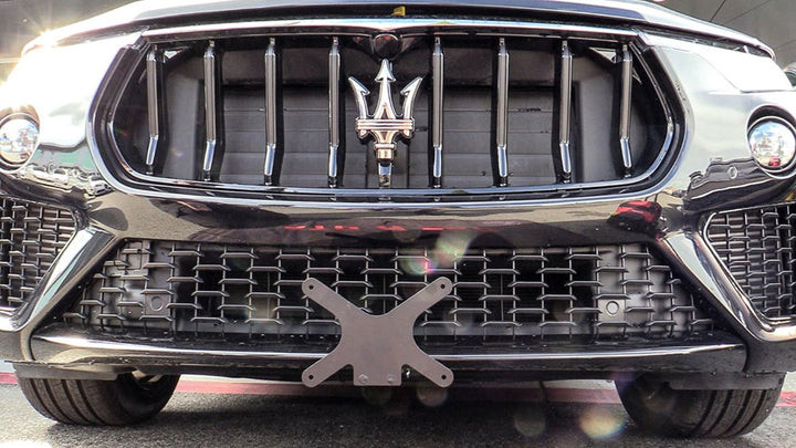 2022-2023 Maserati Levante Modena - Removable Front License Plate Bracket