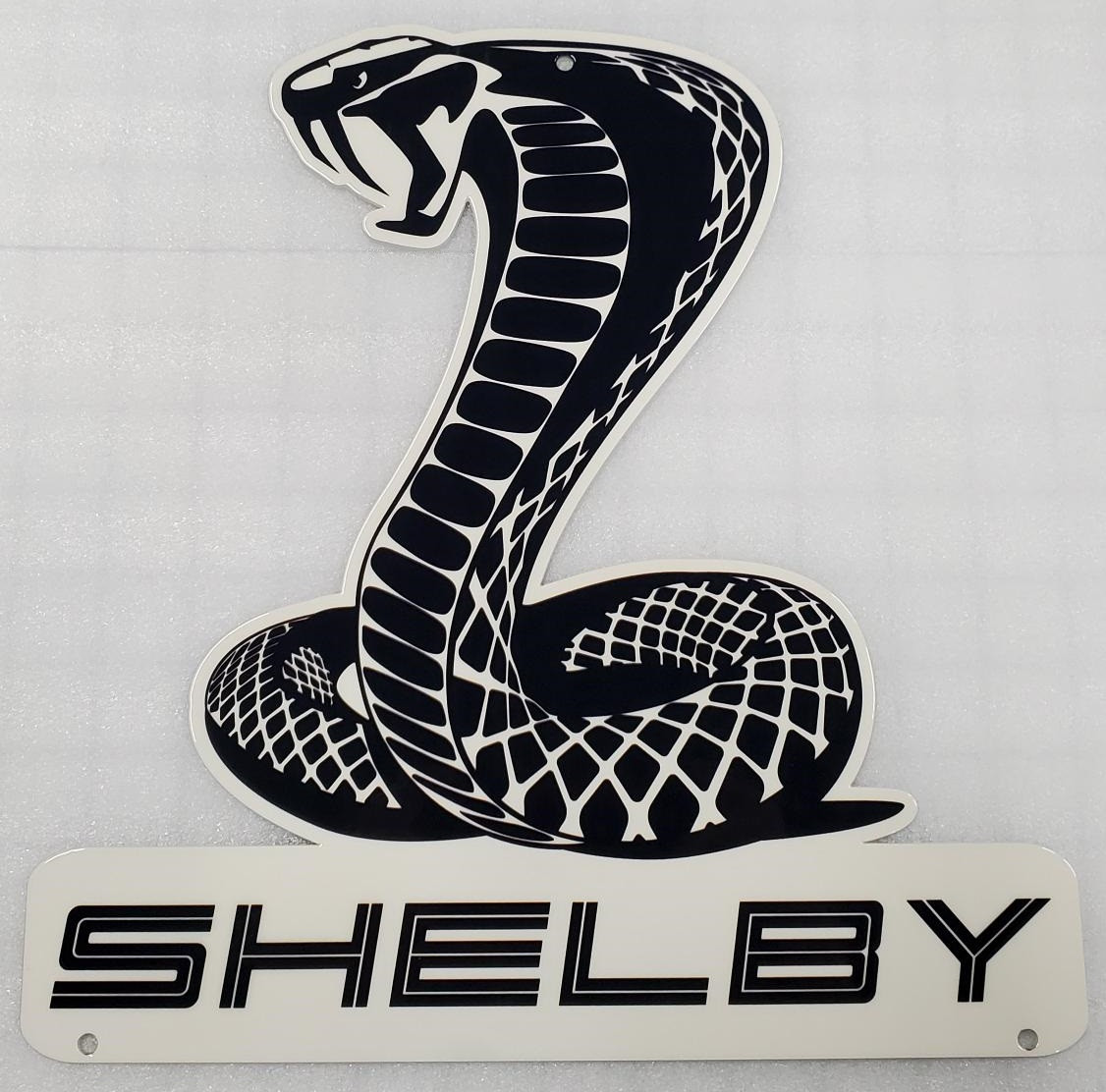 2024 Shelby Super Snake Cobra Cutout Steel Sign