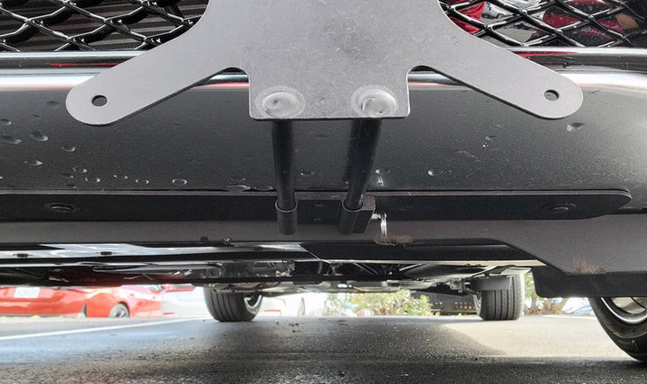 2024-2025 Cadillac XT6 - Removable Front License Plate Bracket