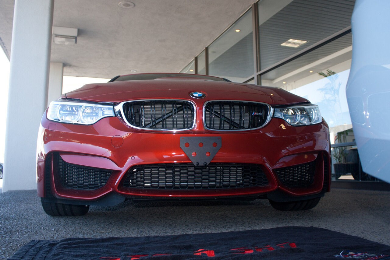 2015-2018 BMW M2 M3 M4 - Quick Release Front License Plate Bracket