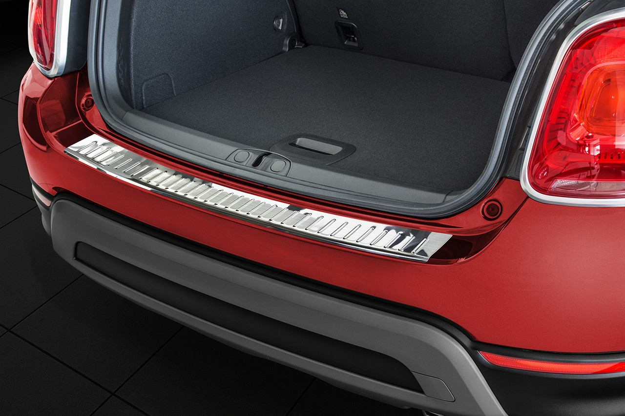 2015-2016 Fiat 500X Crossover - Stainless Steel Rear Bumper Protector