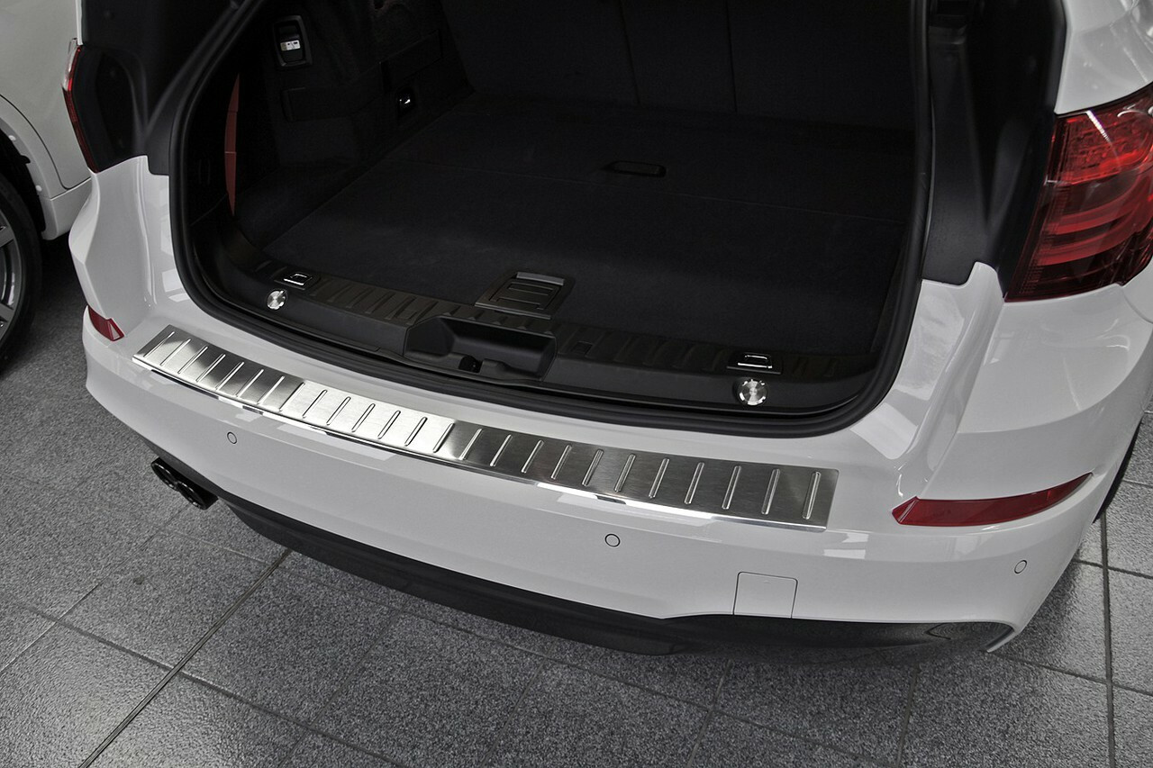 2010+ BMW 5 Series GT F07 - Stainless Steel Rear Bumper Protector