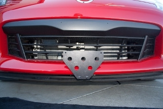 2016-2018 Nissan 370z - Quick Release Front License Plate Bracket