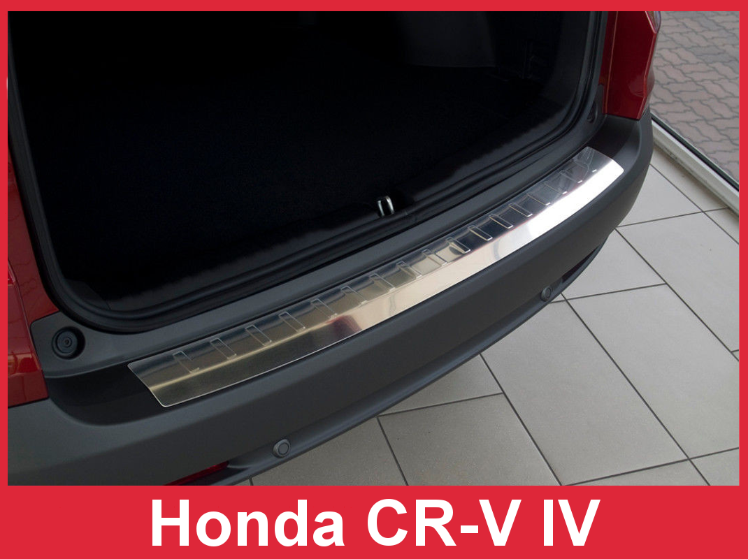 2012-2014 Honda CR-V - Stainless Steel Rear Bumper Protector Guard