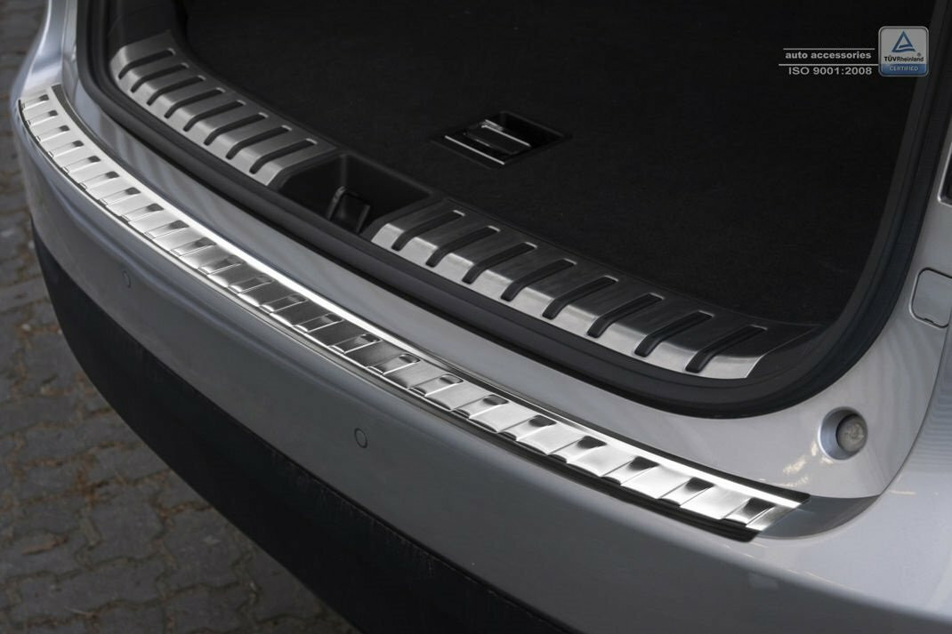 2015- 2019 Lexus NX - Brushed Stainless Steel Rear Bumper Protector Guard