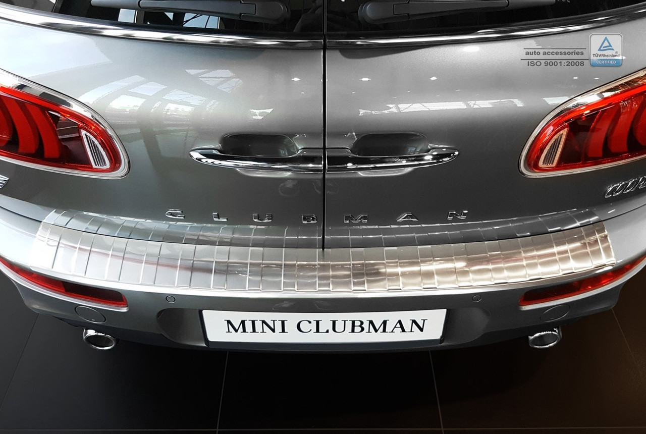 2016 - 2017 Mini Cooper Clubman R54 - Stainless Steel Rear Bumper Protector