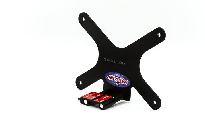 2017-2018 Porsche Macan Turbo - Quick Release Front License Plate Bracket