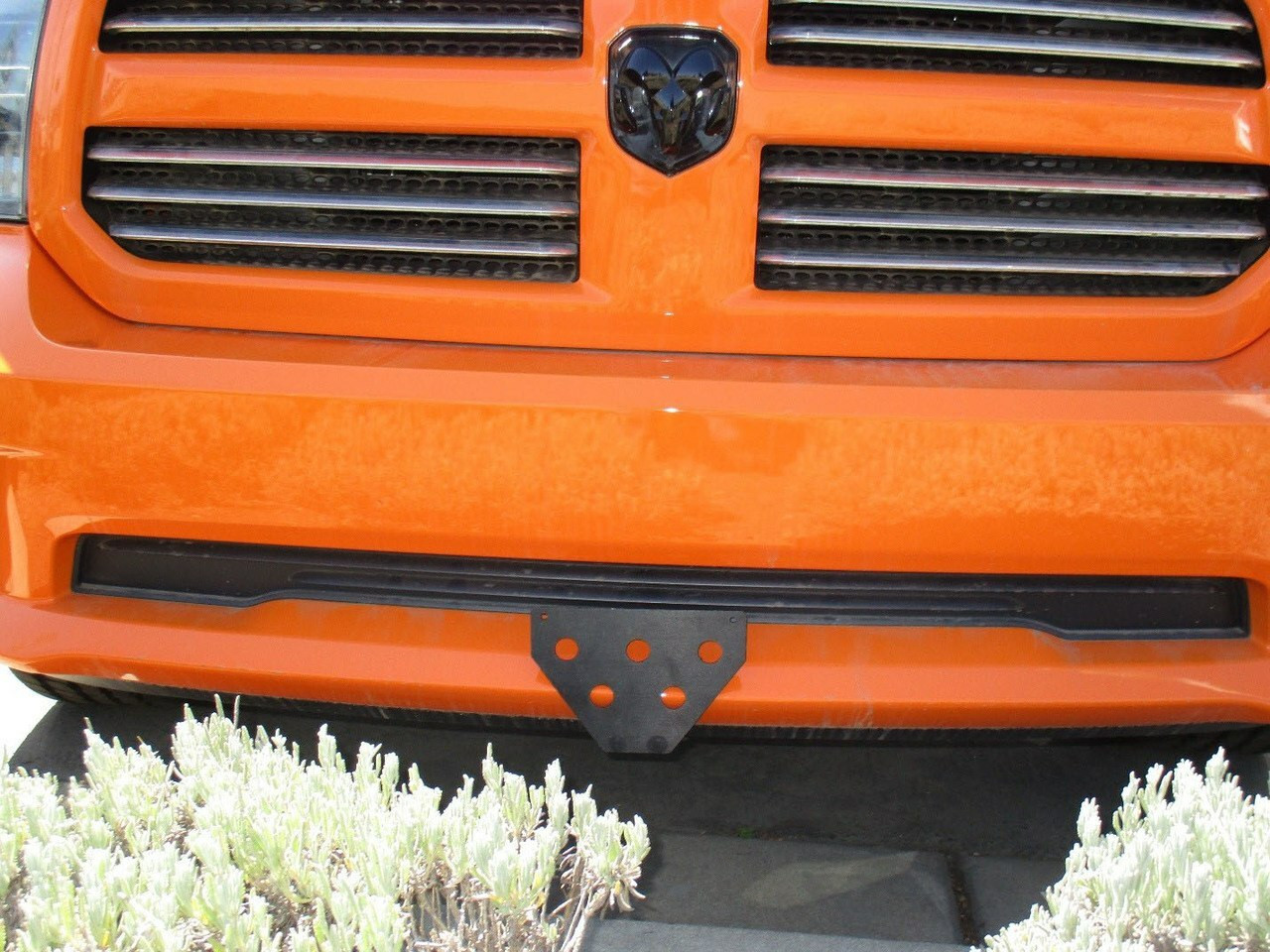 2017 Dodge RAM Sport - Quick Release Front License Plate Bracket by STO ...