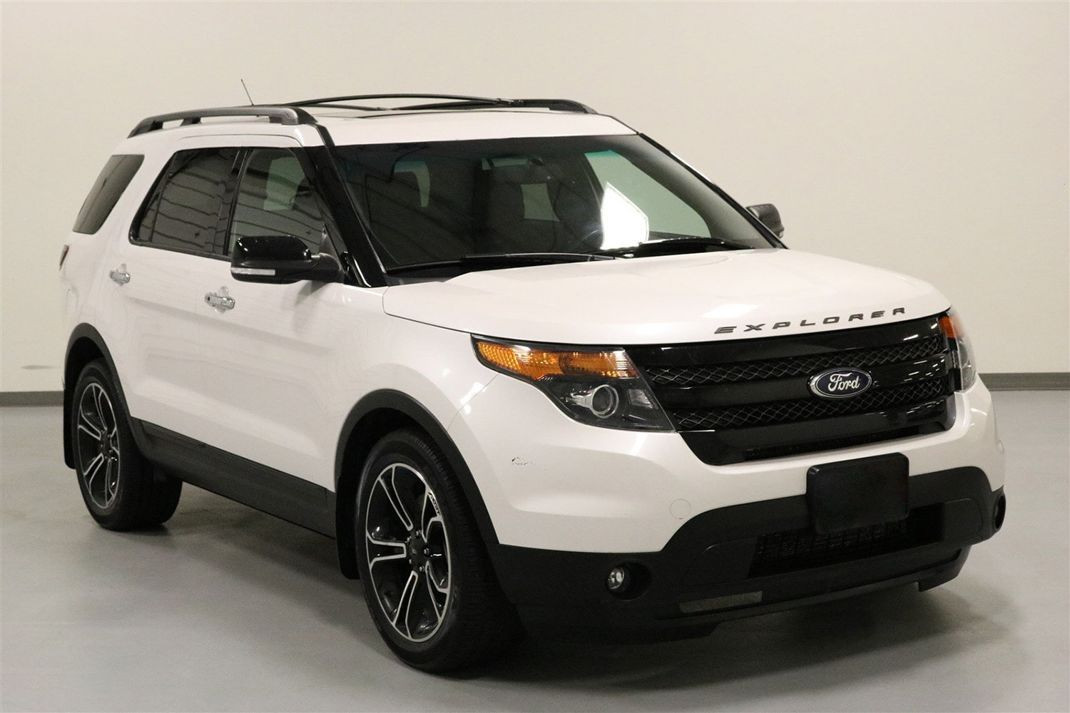 2011 - 2015 Ford Explorer - Polished Stainless Steel Rear Bumper ...