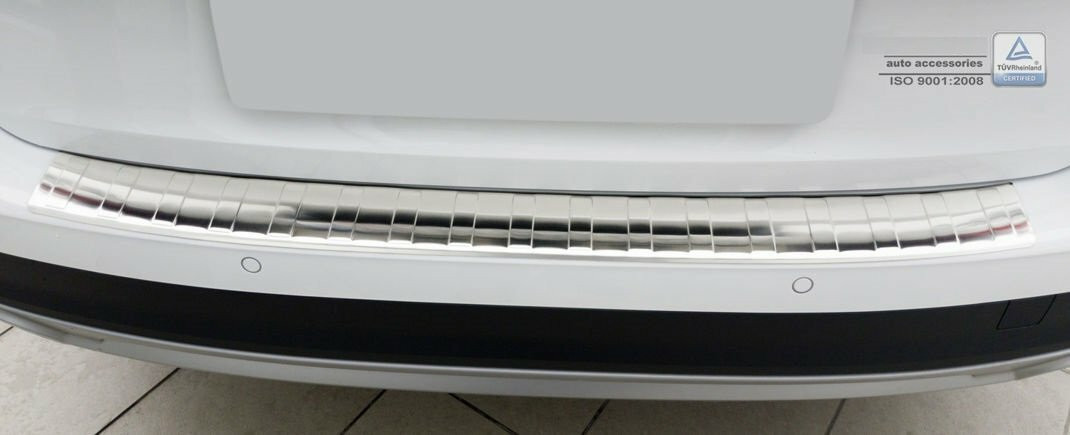 2017 + Audi A4 B9 Allroad - Brushed Stainless Steel Bumper Protector Guard