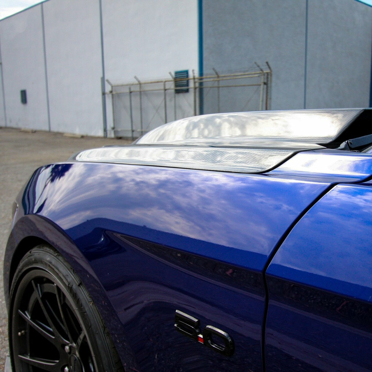 2015 - 2017 MUSTANG CARBON FIBER COWL HOOD BY ANDERSON COMPOSITES