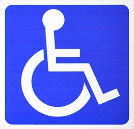 Handicapped Decal - ZIC Motorsports