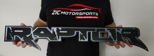 Ford Raptor Emblem Badge Steel Sign