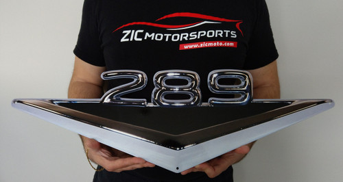 Ford Mustang 289 Badge Steel Sign