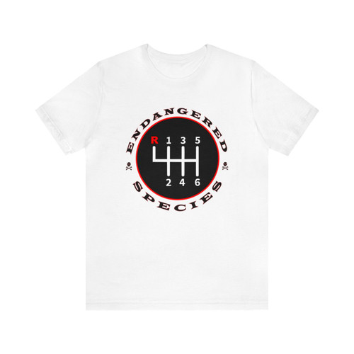 Manual Transmission 6 Speed Gear Box Endangered Species T-shirt