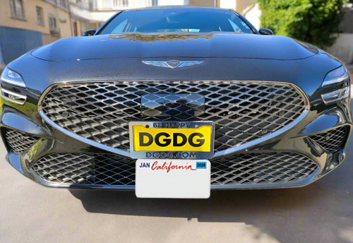 2024-2025 Genesis G70 - Quick Release Front License Plate Bracket