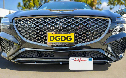 2024-2025 Genesis GV70 - Quick Release Front License Plate Bracket