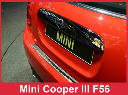 2015-2023 Mini Cooper - Stainless Steel Rear Bumper Protector