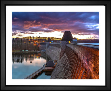 Mohnesee Dam Fine Art Print Giclees