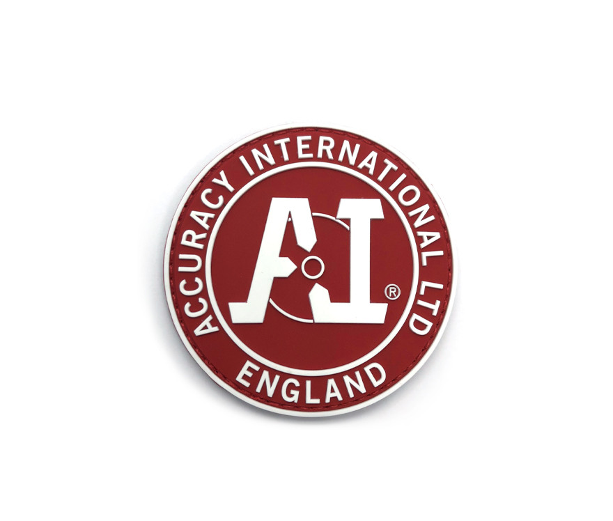 Accuracy International Merchandise - PVC Patch - Red