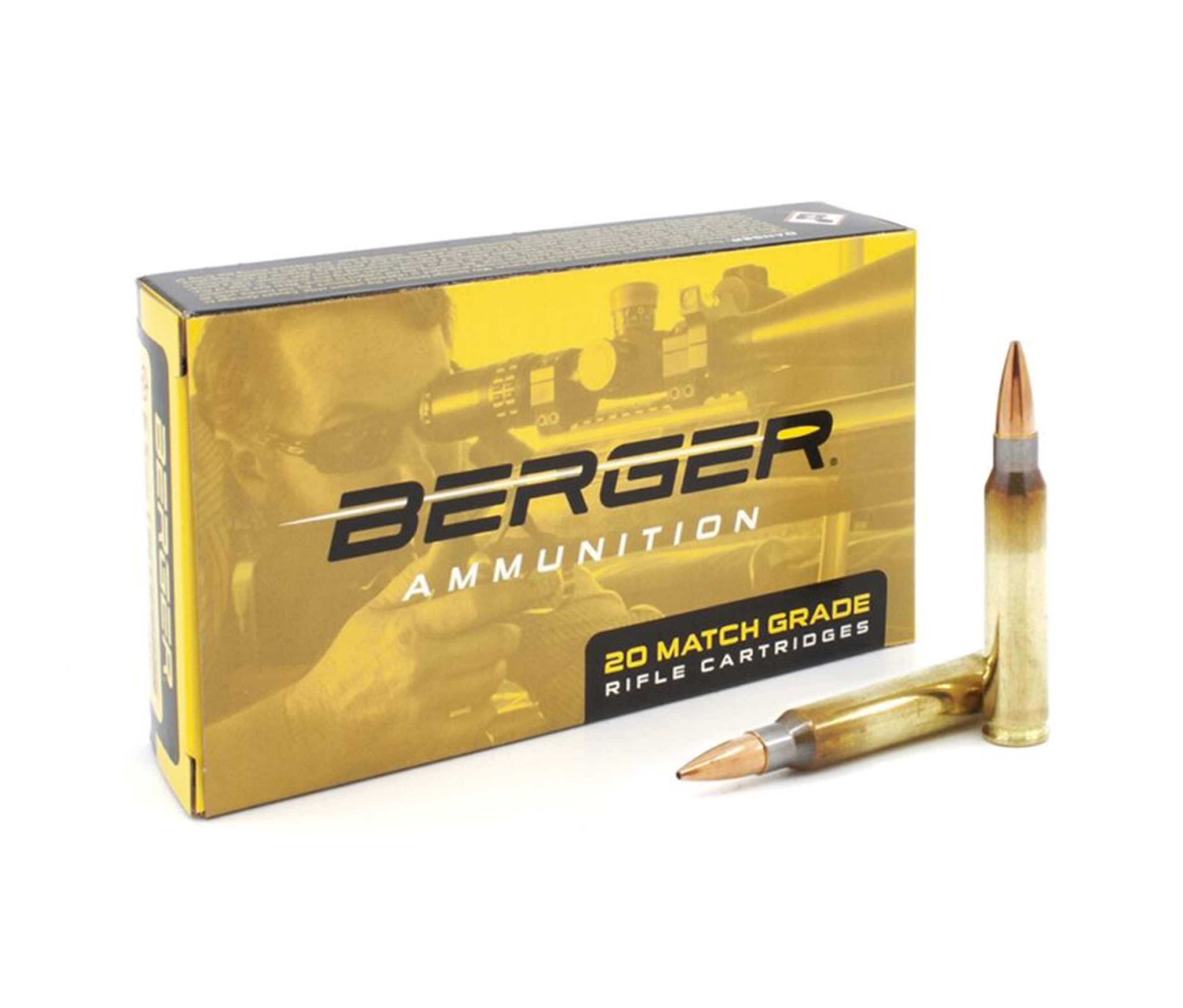 Berger .233 Rem Ammo, 77gr OTM Tactical, 20rds