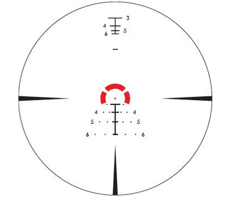 Vortex Strike Eagle 1-8x24 FFP, EBR-8 MOA