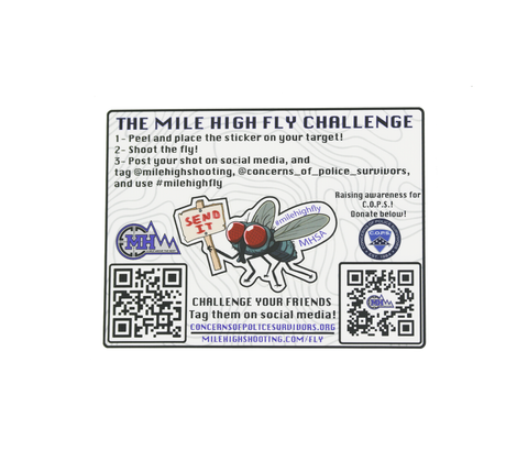 Mile High Shooting Accessories: Mile High Fly Sticker