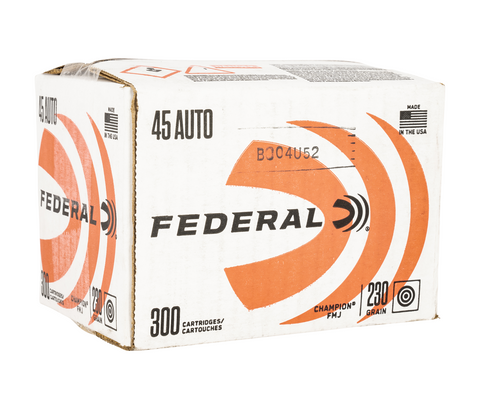 Federal - .45 AUTO, 230gr, Full Metal Jacket, 300/Box