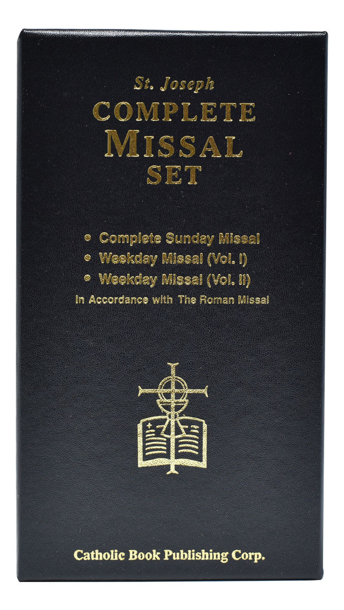 St. Joseph Daily And Sunday Missals Complete Gift Box 3-Volume Set ...