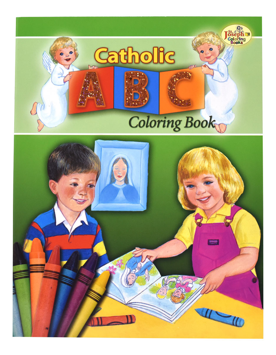 Catholic ABC Coloring Book - Holy Land Art Company, LLC